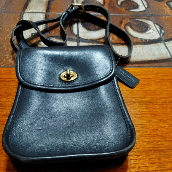 Coach | Bags | Coach Crossbody Small Black Vintage | Poshmark